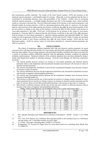 MHD Mixed Convective Heat and Mass Transfer Flow of a Visco-Elastic Fluid over a Stretching ...