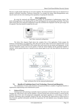 Smart Card based Robust Security System | PDF