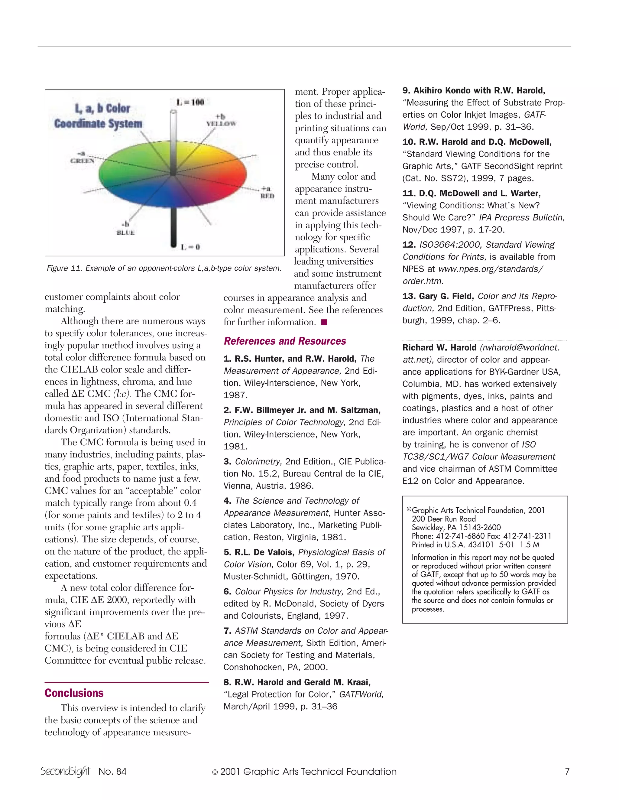 GATF An Introduction to Appearance Analysis | PDF
