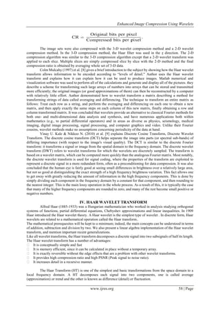 Enhanced Image Compression Using Wavelets | PDF