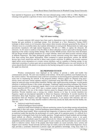 Mems Based Motor Fault Detection | PDF