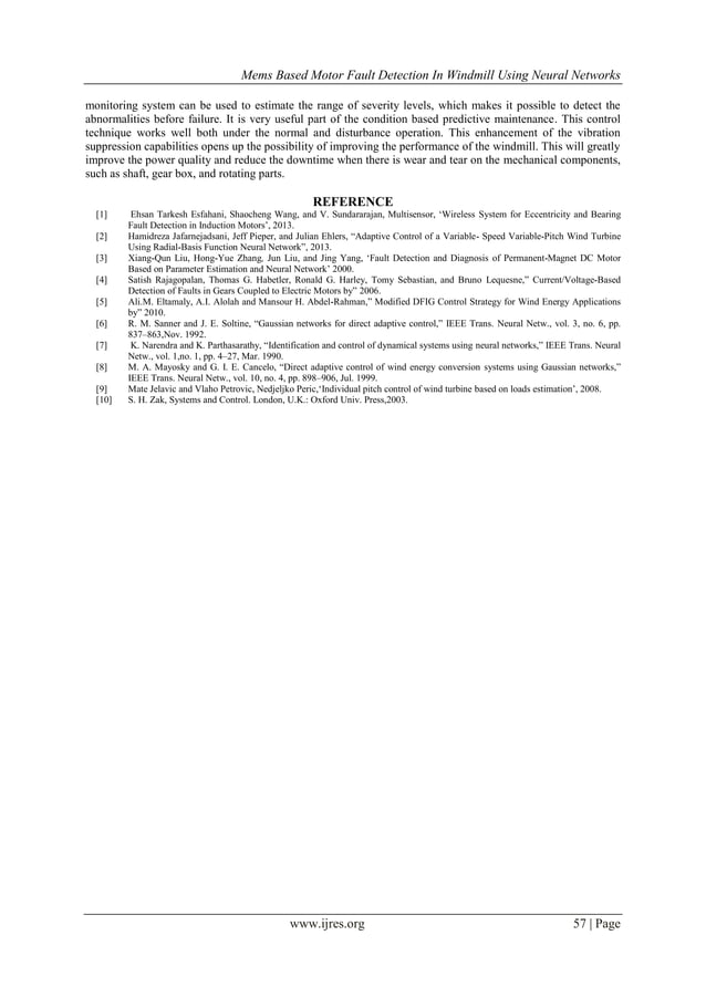 Mems Based Motor Fault Detection | PDF