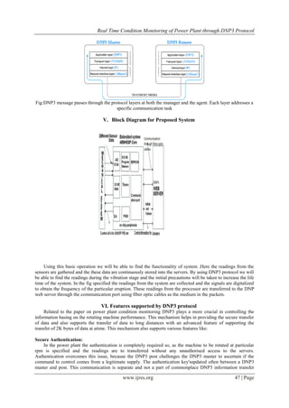 Real Time Condition Monitoring of Power Plant through DNP3 Protocol | PDF