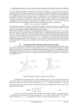 Wavelength Conversion of a Laser Beam Using a Continuous- Wave Optical ...
