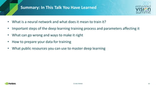 “Getting Started with Vision AI Model Training,” a Presentation from ...