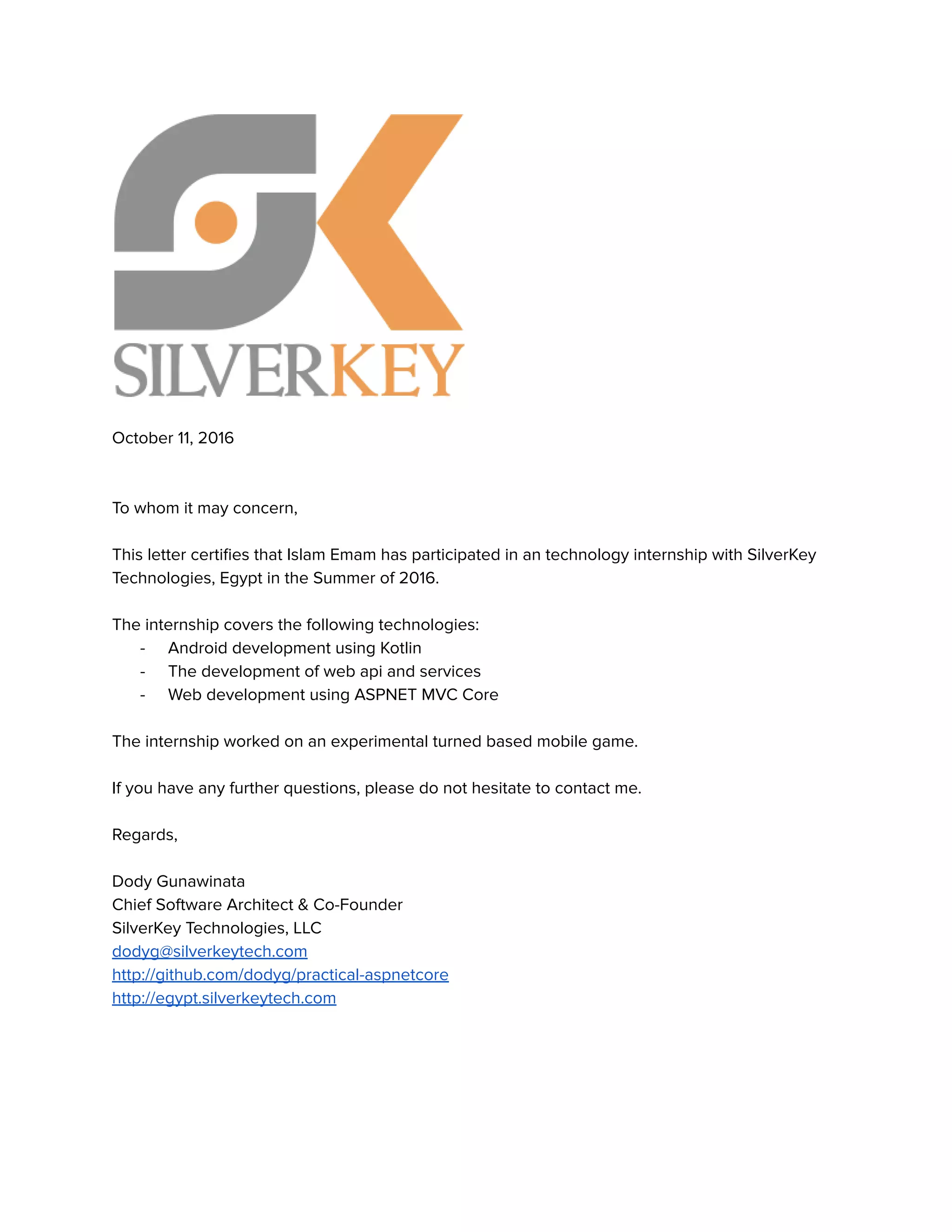 SilverKey - Islam Emam | PDF