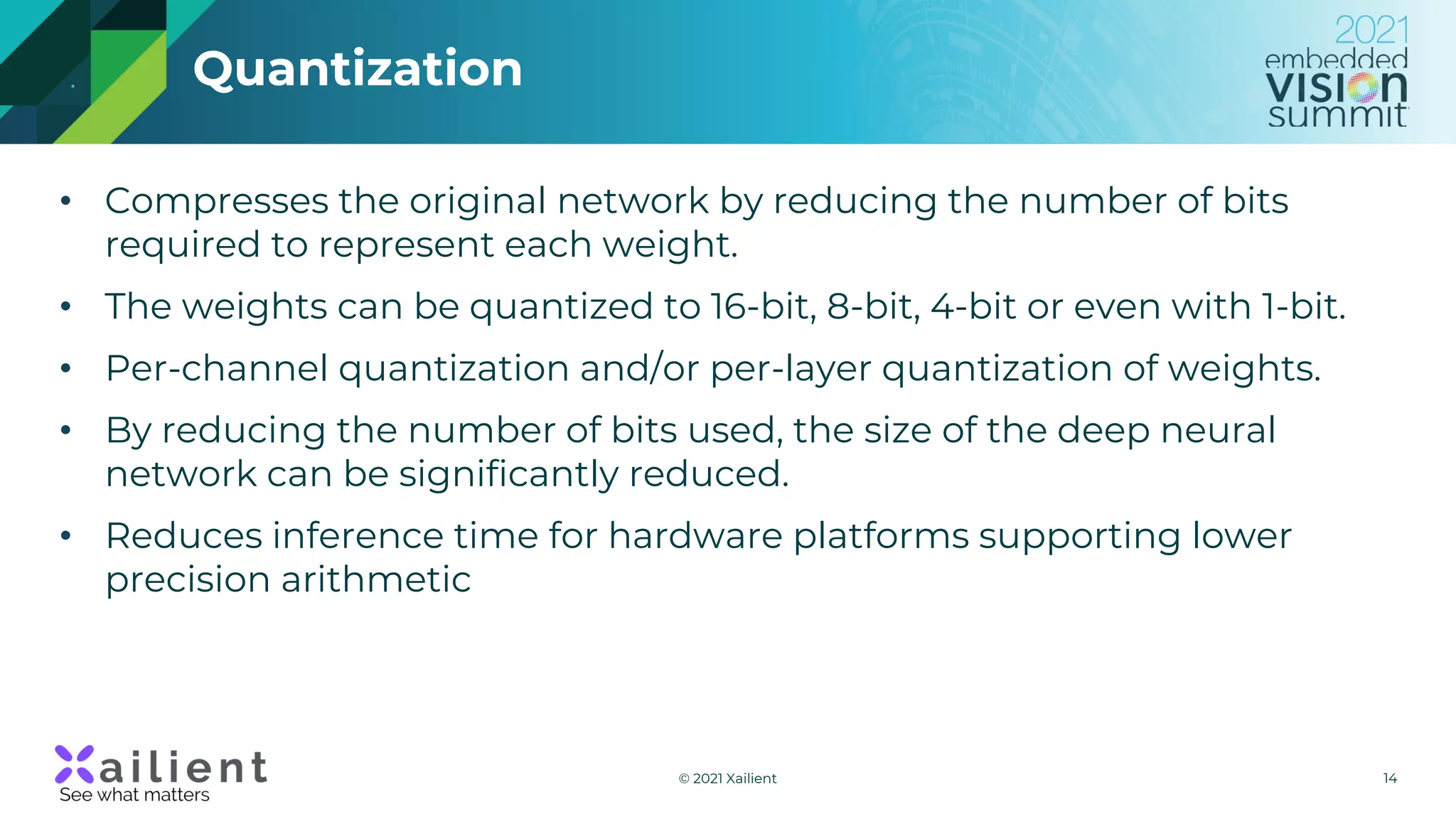 “Introduction to DNN Model Compression Techniques,” a Presentation from Xailient | PDF