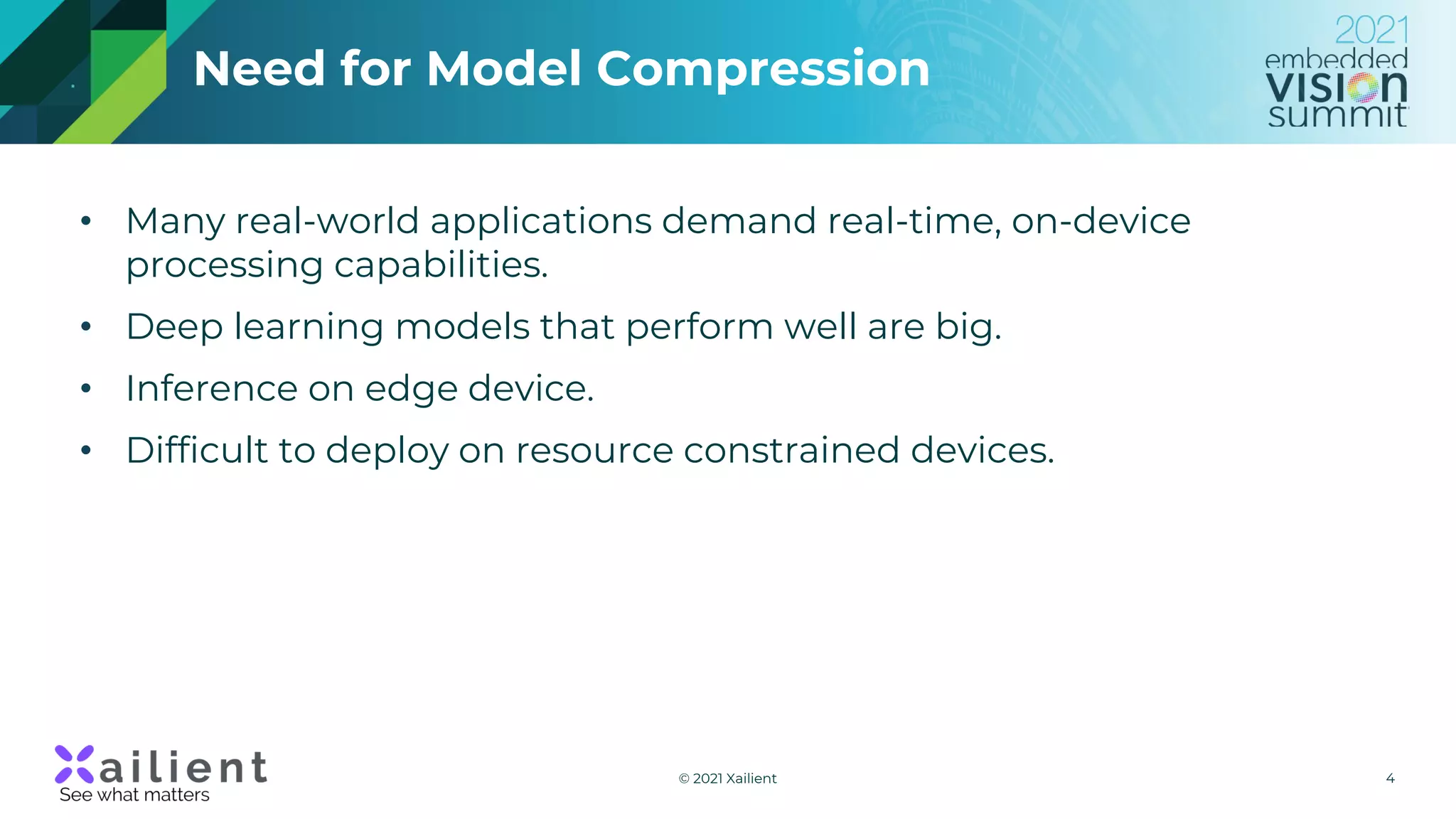 “Introduction to DNN Model Compression Techniques,” a Presentation from ...