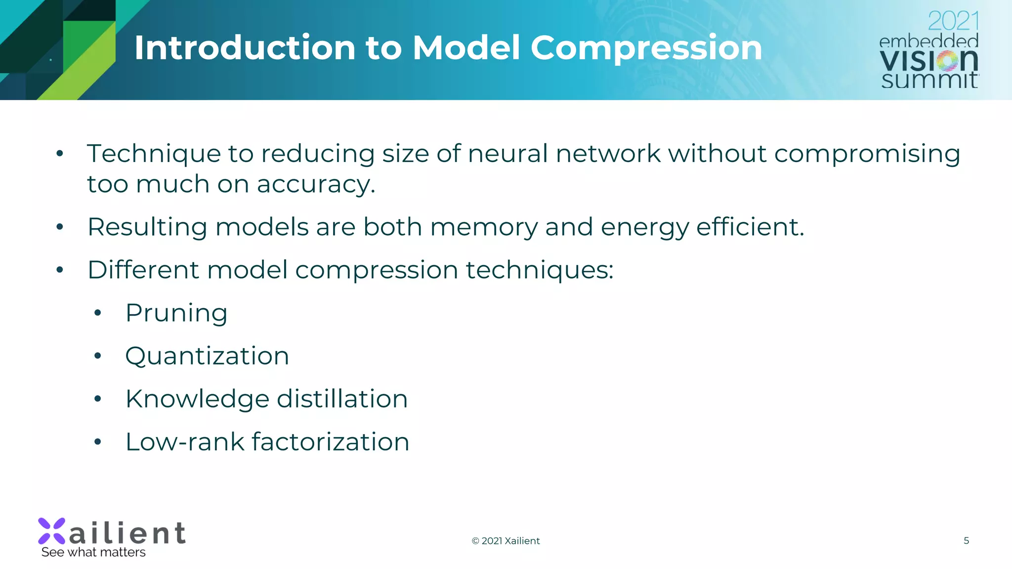 “Introduction to DNN Model Compression Techniques,” a Presentation from ...