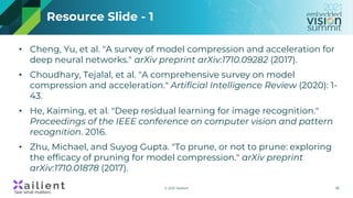 “Introduction to DNN Model Compression Techniques,” a Presentation from ...
