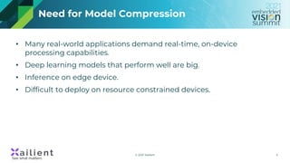 “Introduction to DNN Model Compression Techniques,” a Presentation from ...