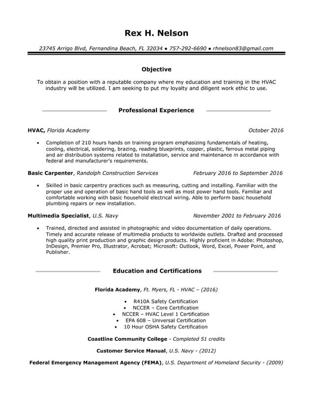 Nelson Resume 10_2016 | PDF