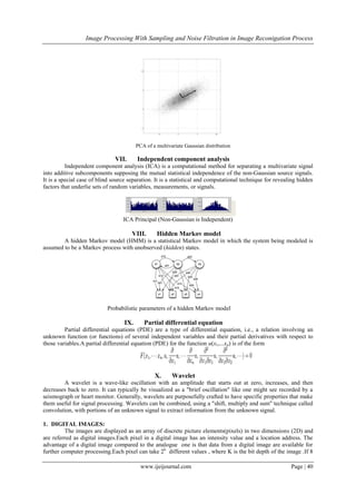 Image Processing With Sampling and Noise Filtration in Image Reconigation Process | PDF