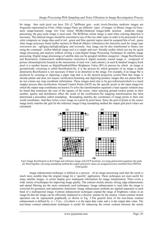Image Processing With Sampling and Noise Filtration in Image Reconigation Process | PDF