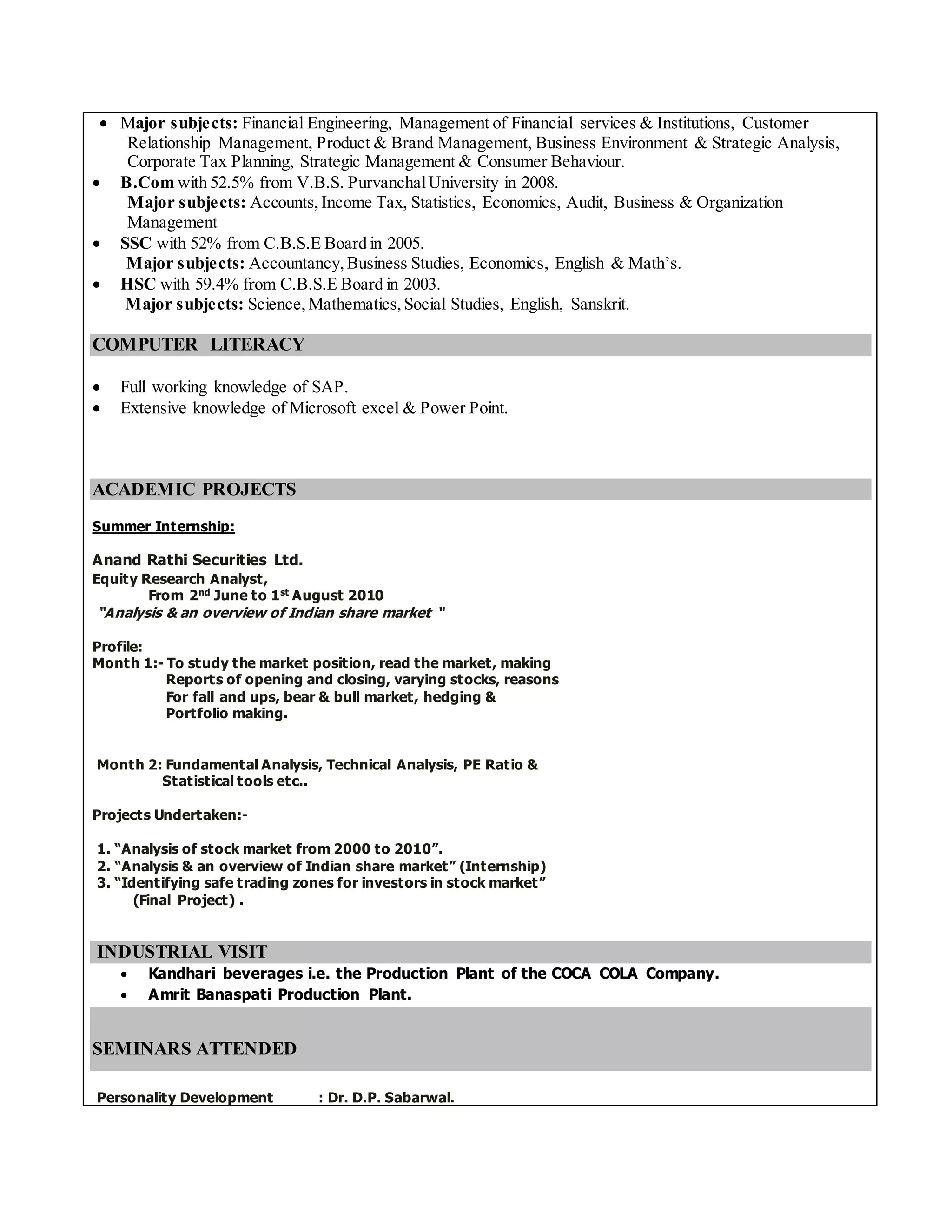 Resume_Rishabh | PDF