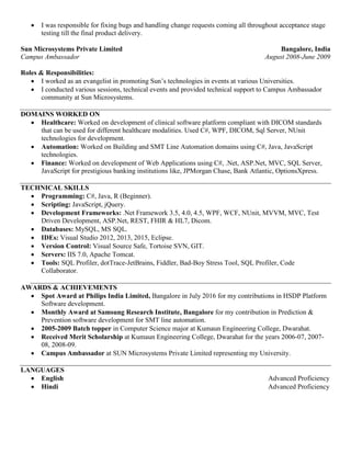 VishalBudhani_Resume | PDF
