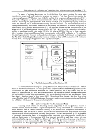 Education set for collecting and visualizing data using sensor system based on AVR ...