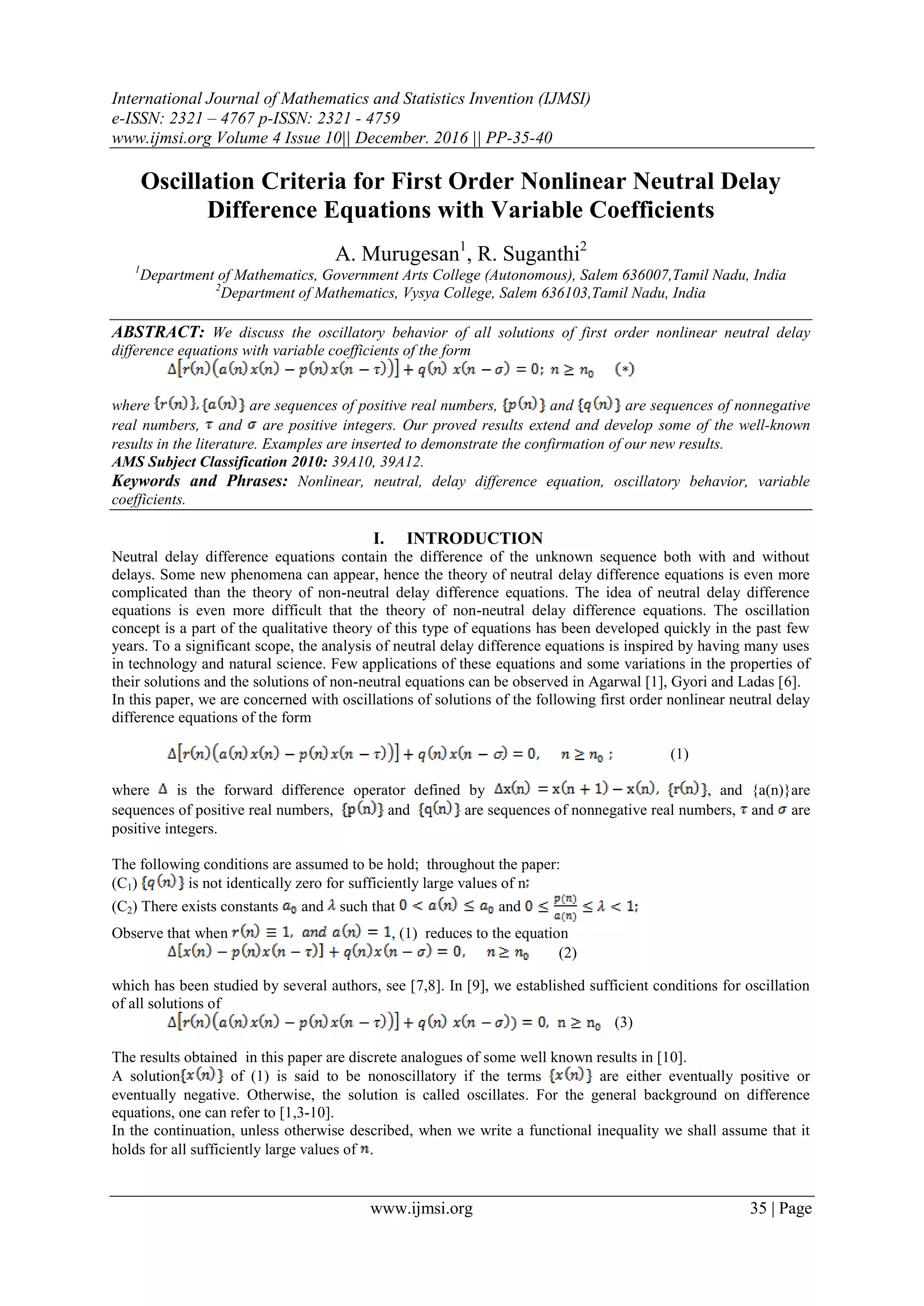 Oscillation Criteria For First Order Nonlinear Neutral Delay Difference Equations With Variable