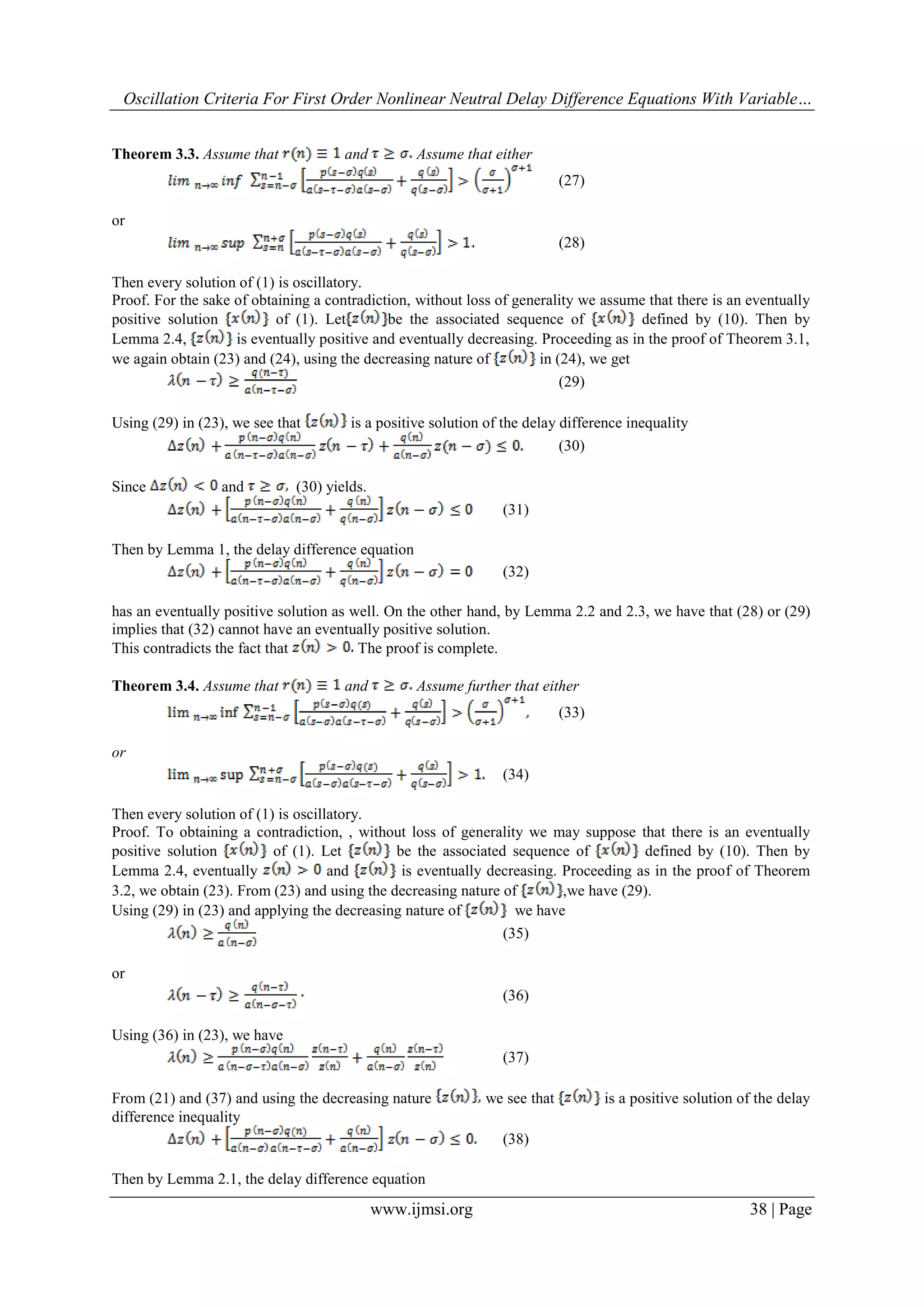 Oscillation Criteria For First Order Nonlinear Neutral Delay Difference Equations With Variable