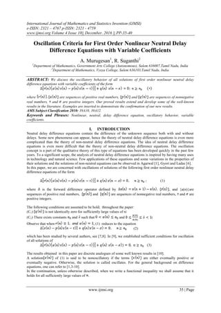 Oscillation Criteria for First Order Nonlinear Neutral Delay Difference Equations with Variable ...