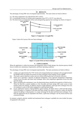 Design and Cost Optimization of Plate Heat Exchanger | PDF