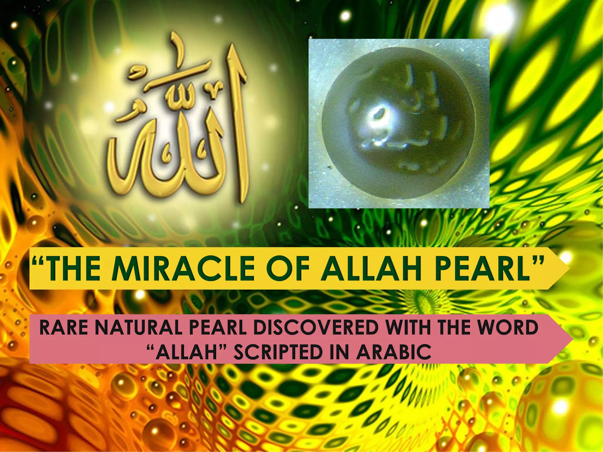 The Miracle of Allah Pearl | PPSX