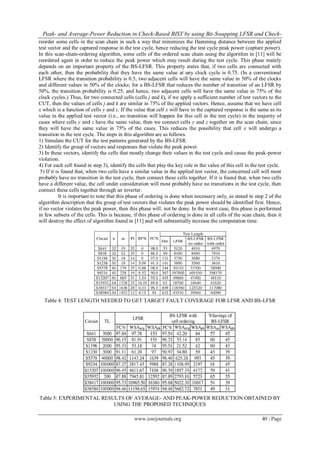 Peak- and Average-Power Reduction in Check-Based BIST by using Bit-Swapping LFSR and Check-Chain ...