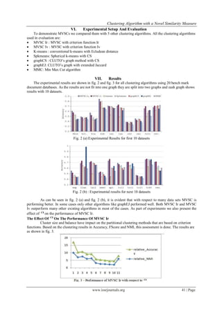 Clustering Algorithm with a Novel Similarity Measure | PDF