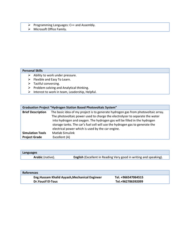 Mohammad Riyad-Electrical Engineer | PDF | Civil Engineering Industry | Industries