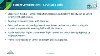“When 2D Is Not Enough: An Overview of Optical Depth Sensing ...