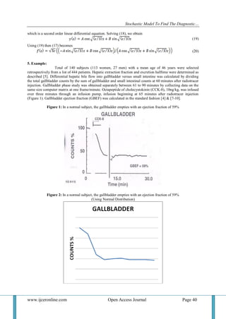 Stochastic Model to Find the Diagnostic Reliability of Gallbladder ...