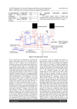 Design, Implementation and Simulation of 12/24 Hours Digital Clock With ...