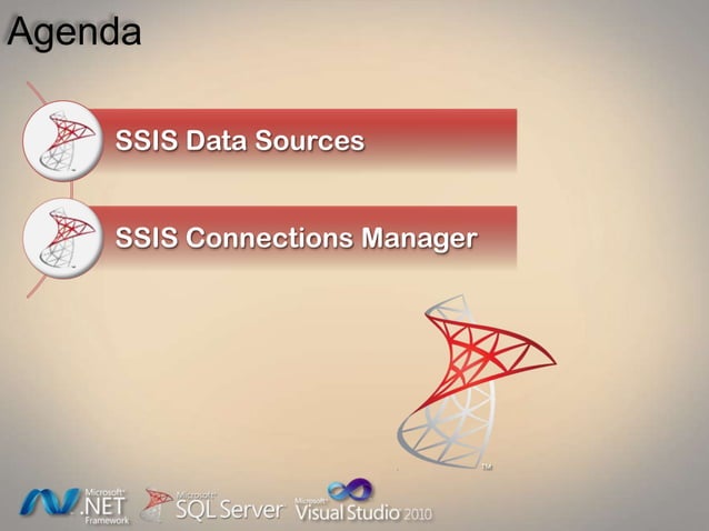 SSIS Connection managers and data sources | PPTX | Databases | Computer Software and Applications