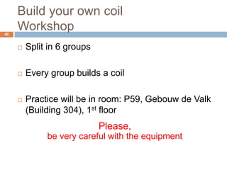 RF Coils invivo NMR course 2014 | PPT