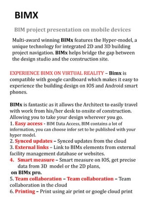 ARCHICAD - BIM, PRESENTATION | PPTX