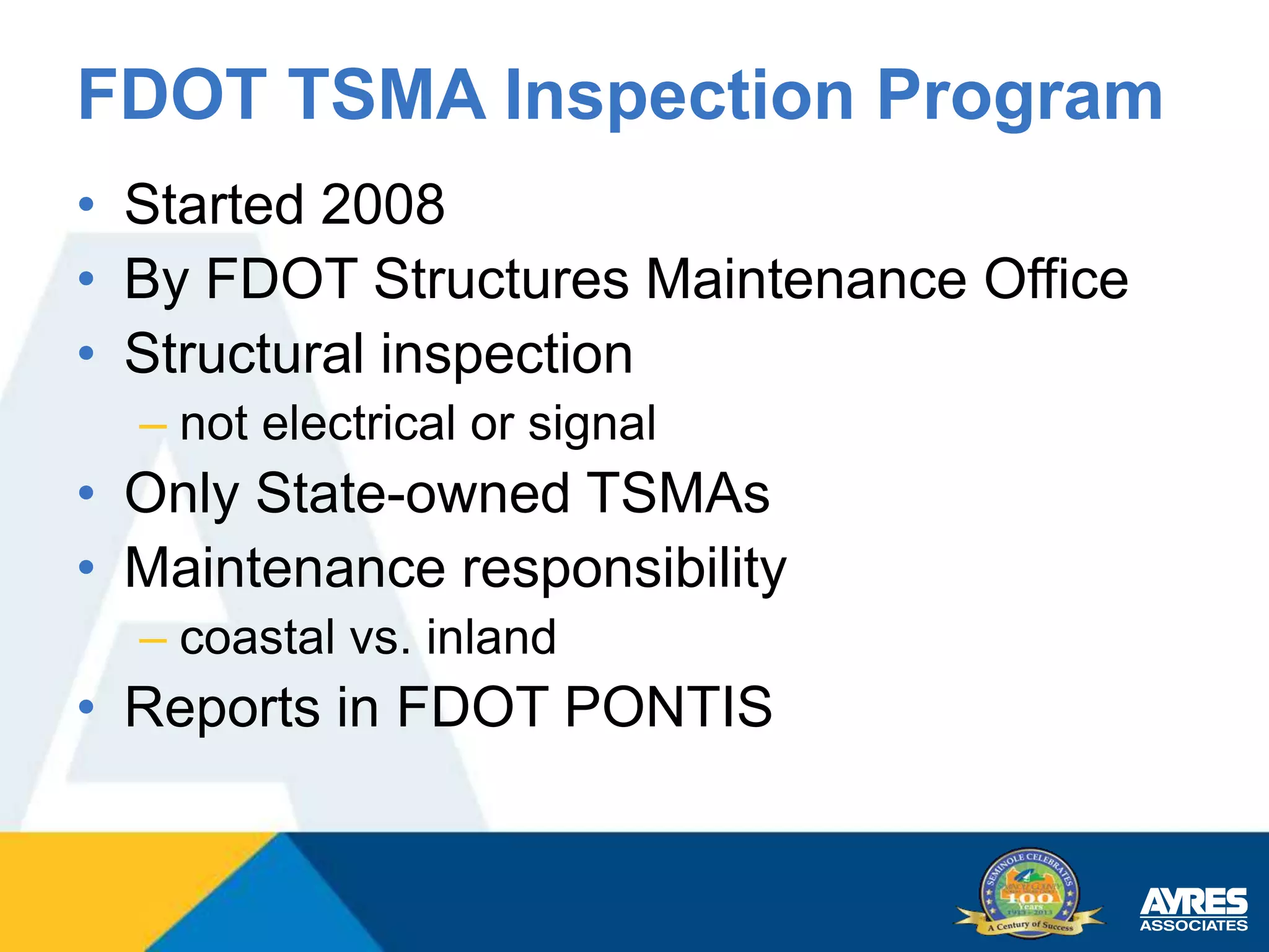 F05 traffic signal mast arm inspection-kemp | PPTX