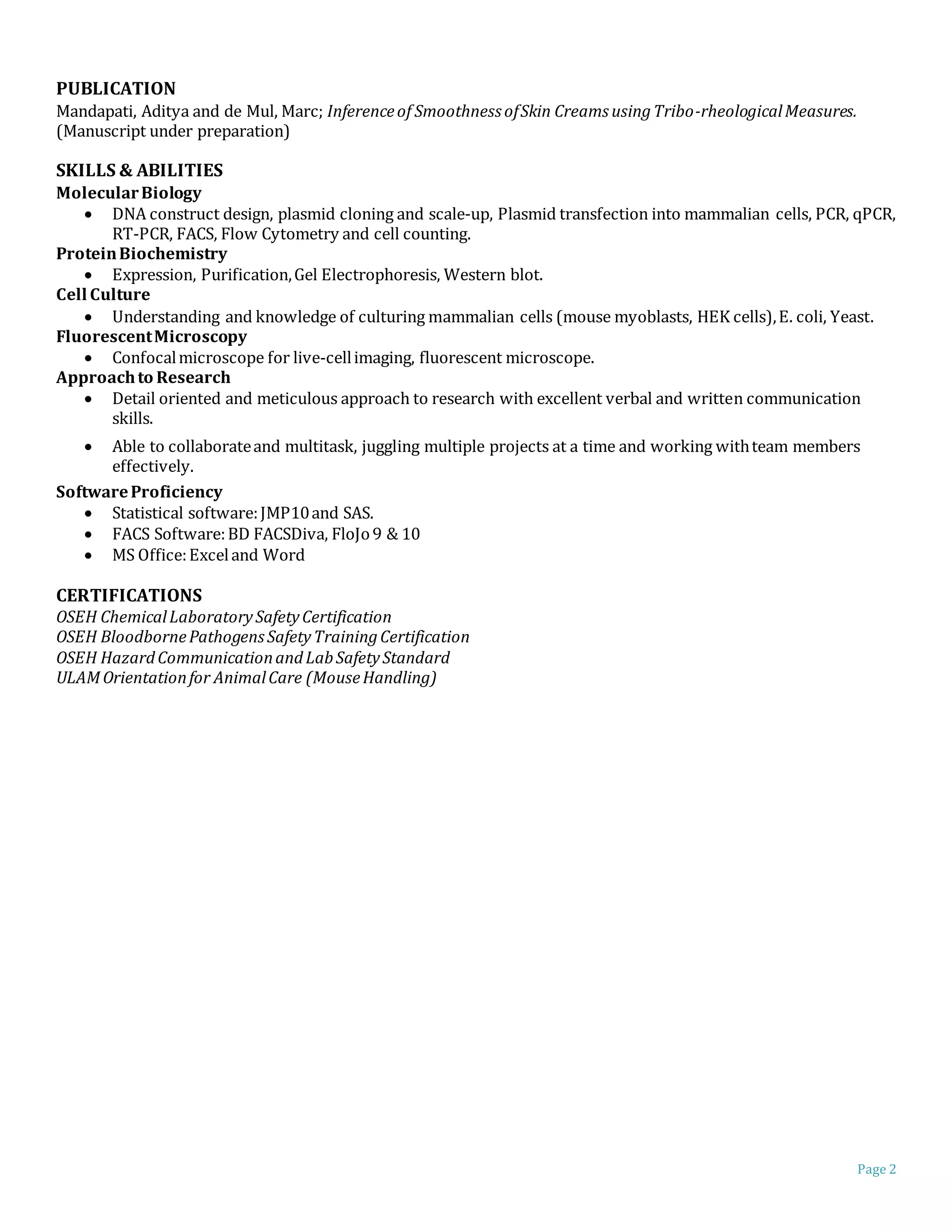 AdityaMandapati Resume | DOCX