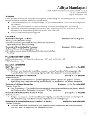 AdityaMandapati Resume | DOCX
