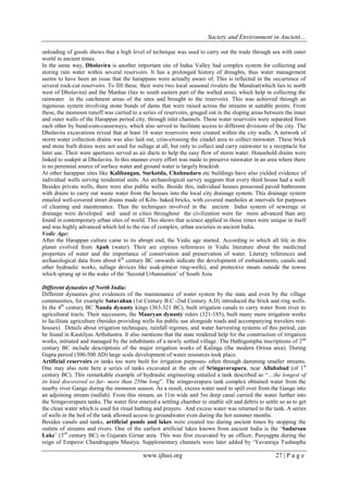 Society and Environment in Ancient India (Study of Hydrology) | PDF ...