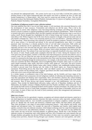 Society and Environment in Ancient India (Study of Hydrology) | PDF ...