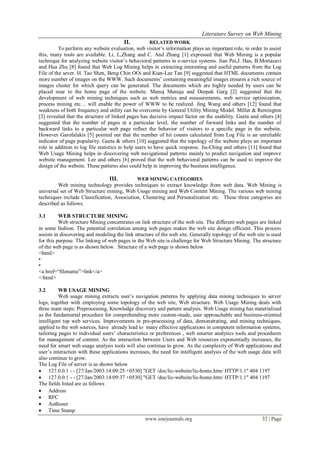 Literature Survey on Web Mining | PDF