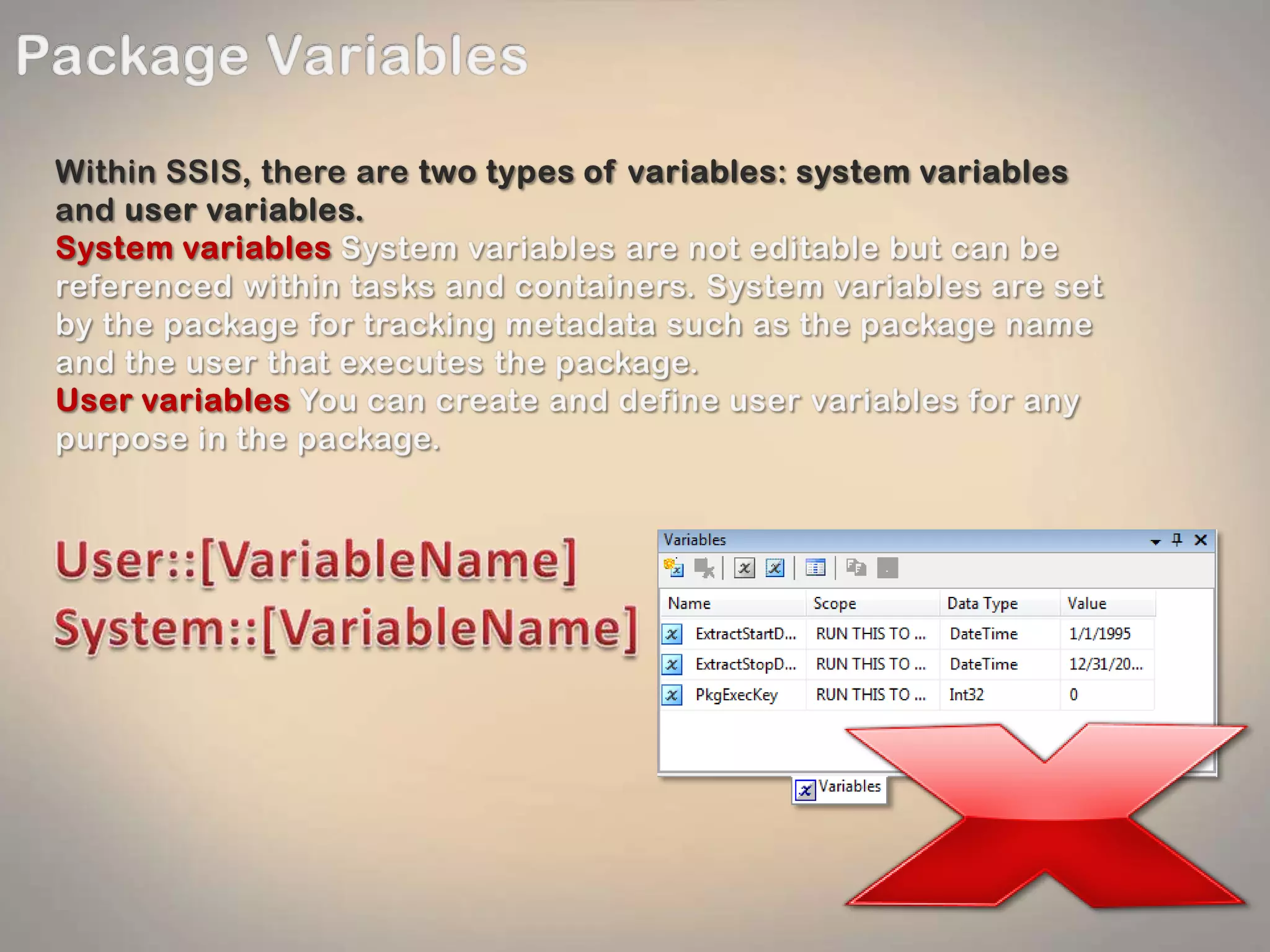 SSIS control flow | PPT