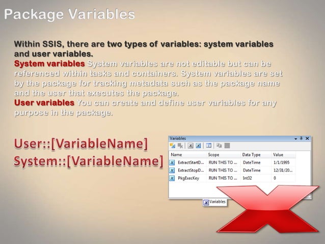 SSIS control flow | PPT