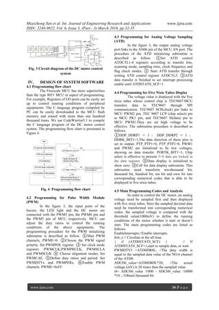 Simulation Design of DC Motor Control System Based on MC9S12D64 MCU | PDF