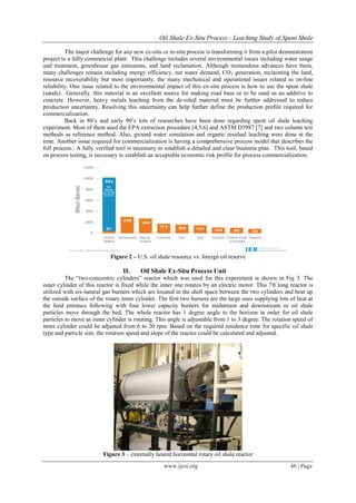 Oil Shale Ex-Situ Process - Leaching Study of Spent Shale | PDF