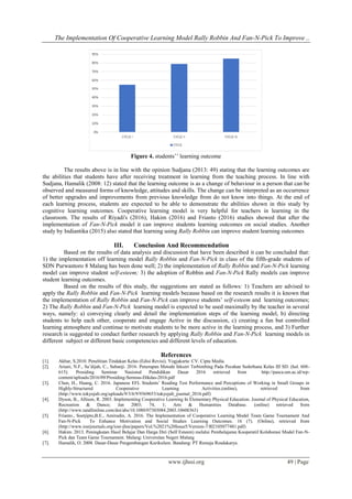 The Implementation of Cooperative Learning Model Rally Robbin And Fan-N ...