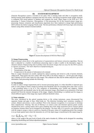 Character Recognition System for Modi Script | PDF