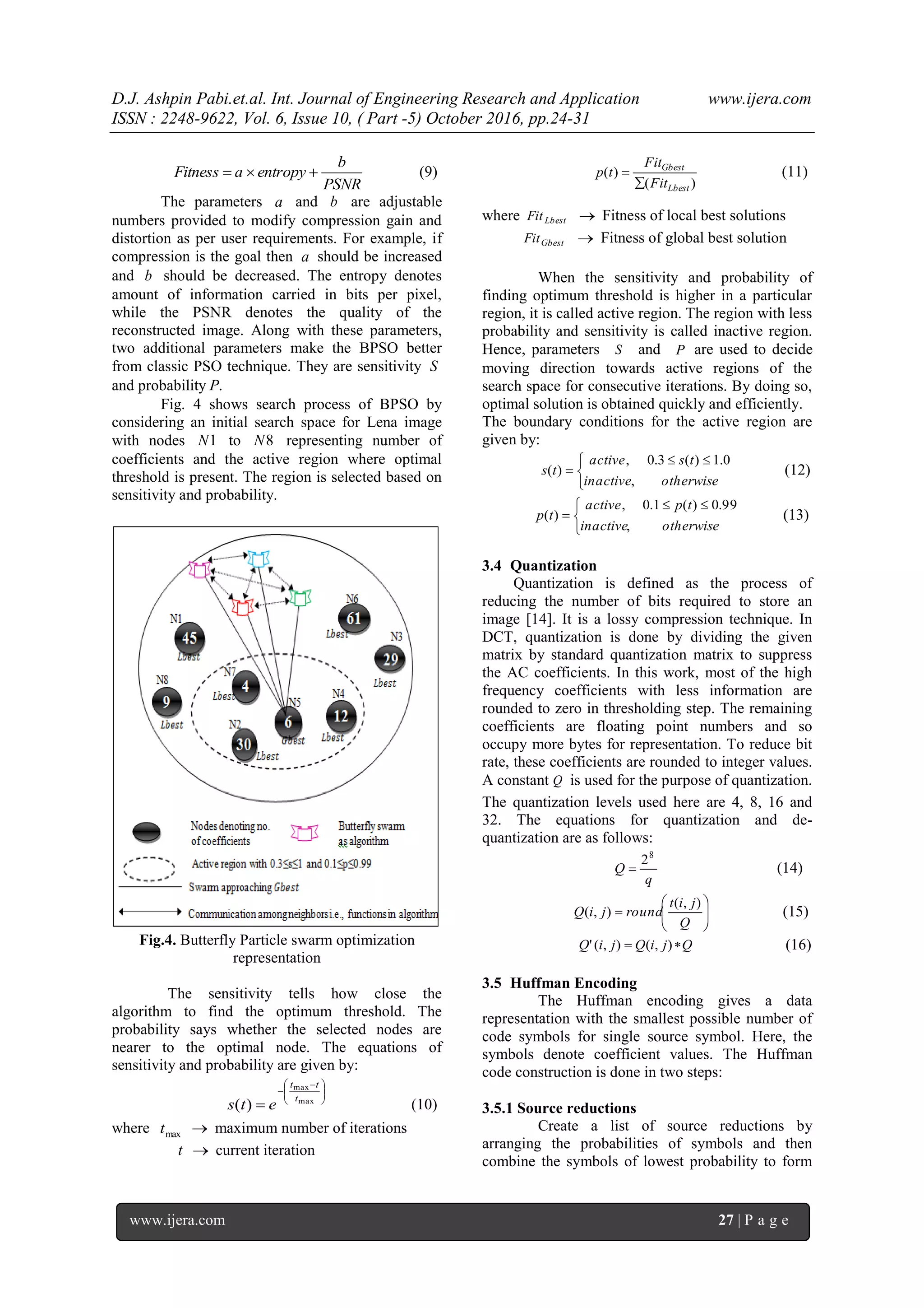 Image Compression based on DCT and BPSO for MRI and Standard Images | PDF