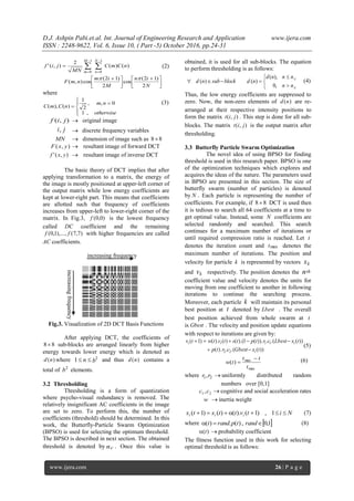 Image Compression based on DCT and BPSO for MRI and Standard Images | PDF
