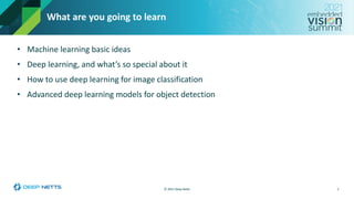 “Modern Machine Vision from Basics to Advanced Deep Learning,” a Presentation from Deep Netts | PDF